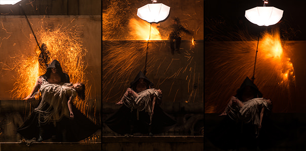 Combining Fashion with Insane Pyrotechnics