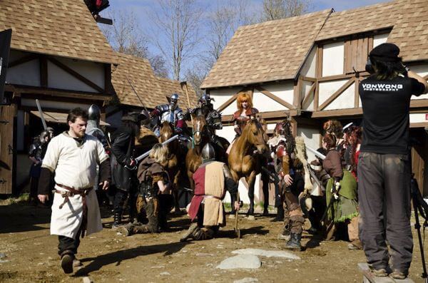 Von Wong's Epic Medieval Photoshoot with Horses