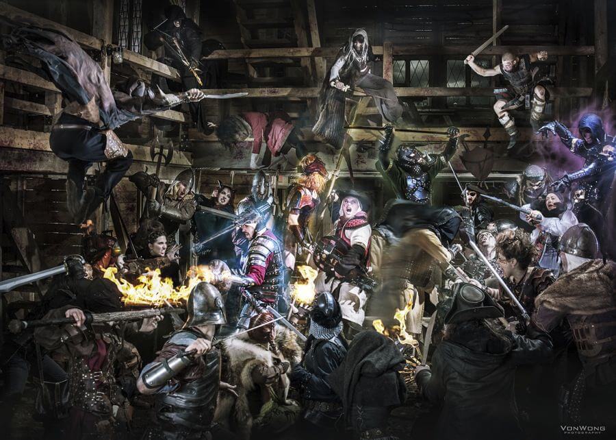 Von Wong's Epic Medieval Photoshoot with Horses